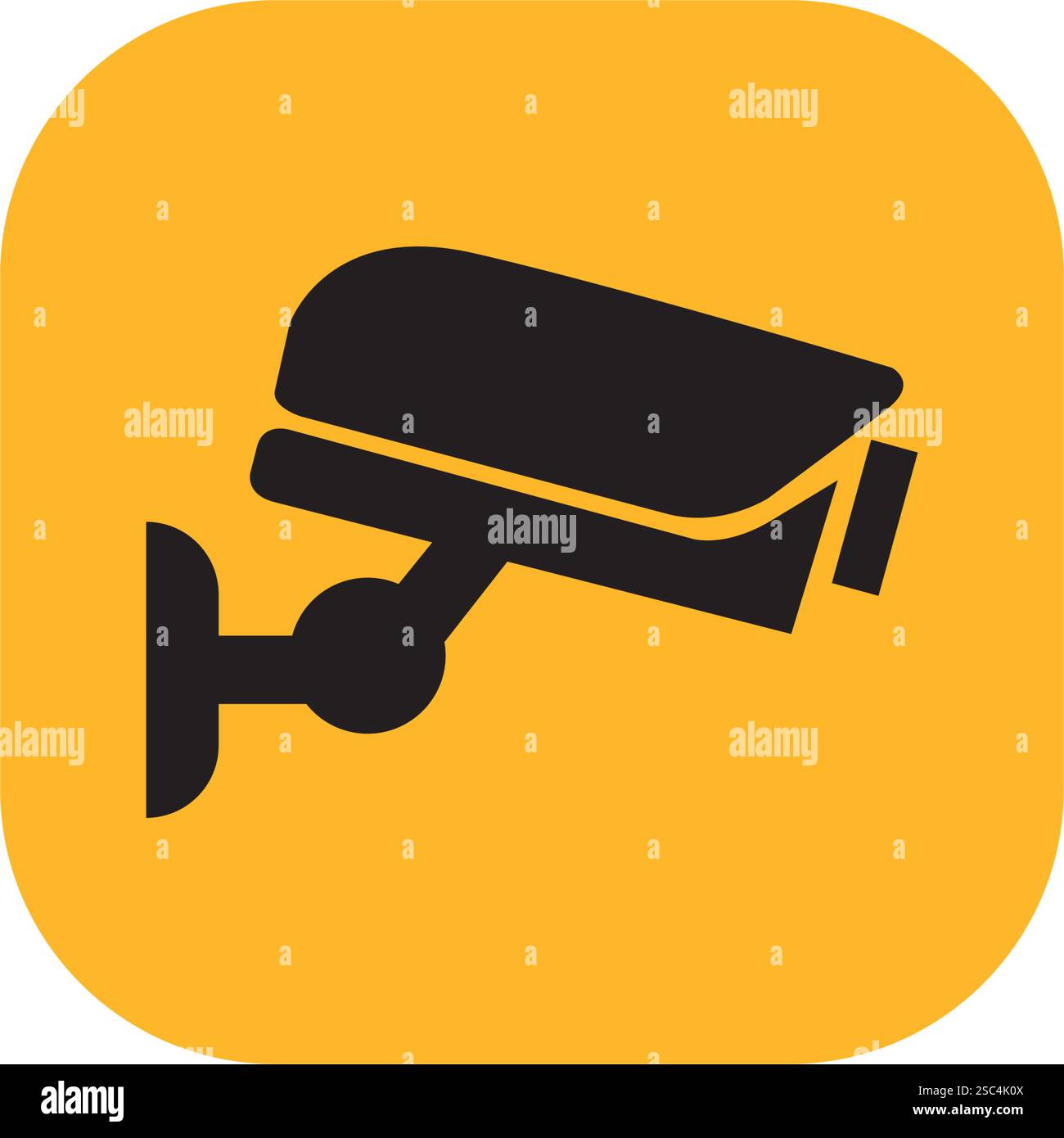 Security camera icon, video surveillance, cctv sign. Surveillance ...