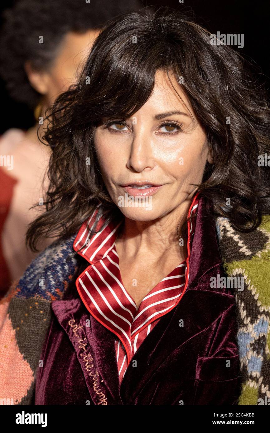 New York, USA. 04th Feb, 2025. Actress Gina Gershon is seen on the ...
