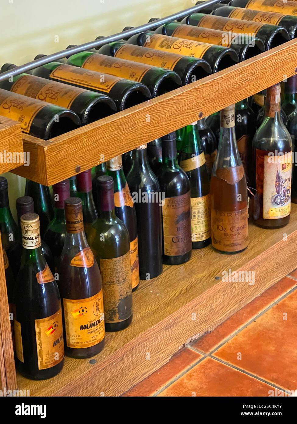 Old liquor bottles collection Stock Photo - Alamy