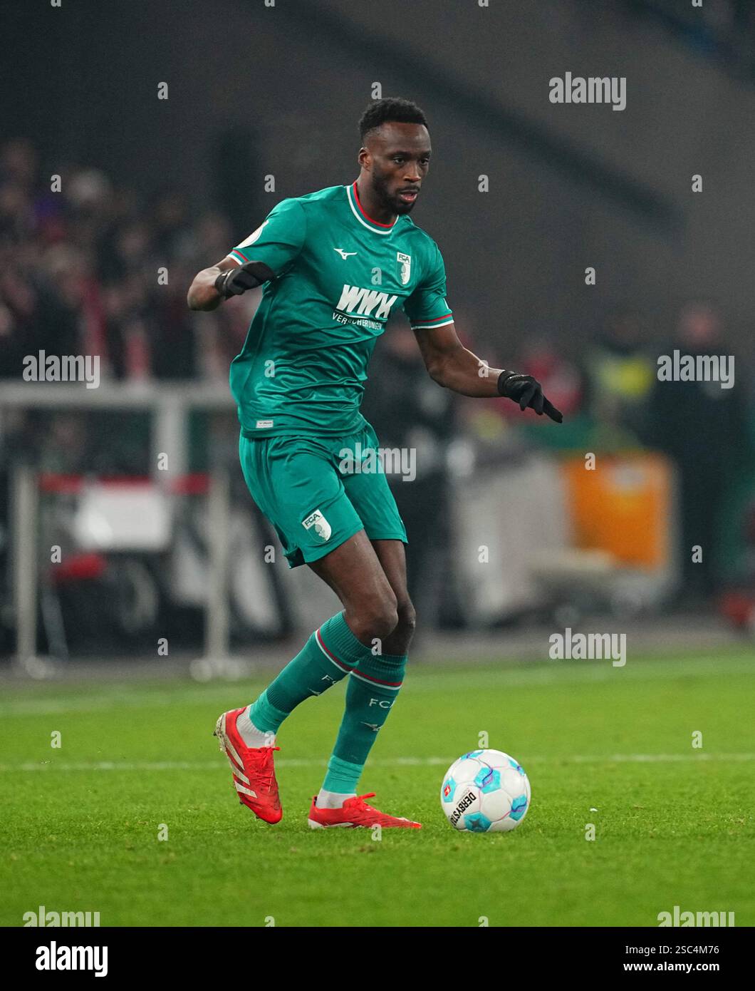 MHP Arena, Stuttgart, Germany. 04th Feb, 2025. Chrislain Matsima of FC ...