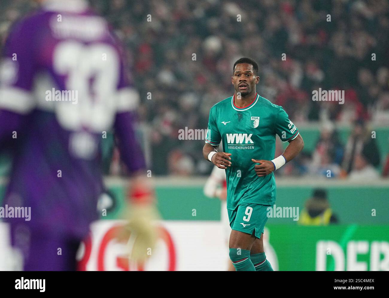 MHP Arena, Stuttgart, Germany. 04th Feb, 2025. Samuel Essende of FC ...