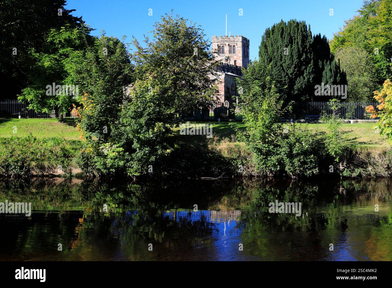 View of St Lawrence's Church, Boroughgate, Appleby in West Moorland ...