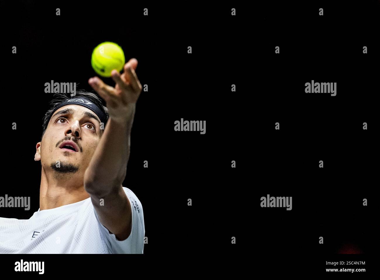 Rotterdam, Netherlands. 04th Feb, 2025. ROTTERDAM, NETHERLANDS - FEBRUARY 4: Lorenzo Sonego of ...