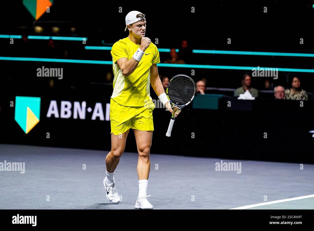 Rotterdam, Netherlands. 04th Feb, 2025. ROTTERDAM, NETHERLANDS - FEBRUARY 4: Holger Rune of ...