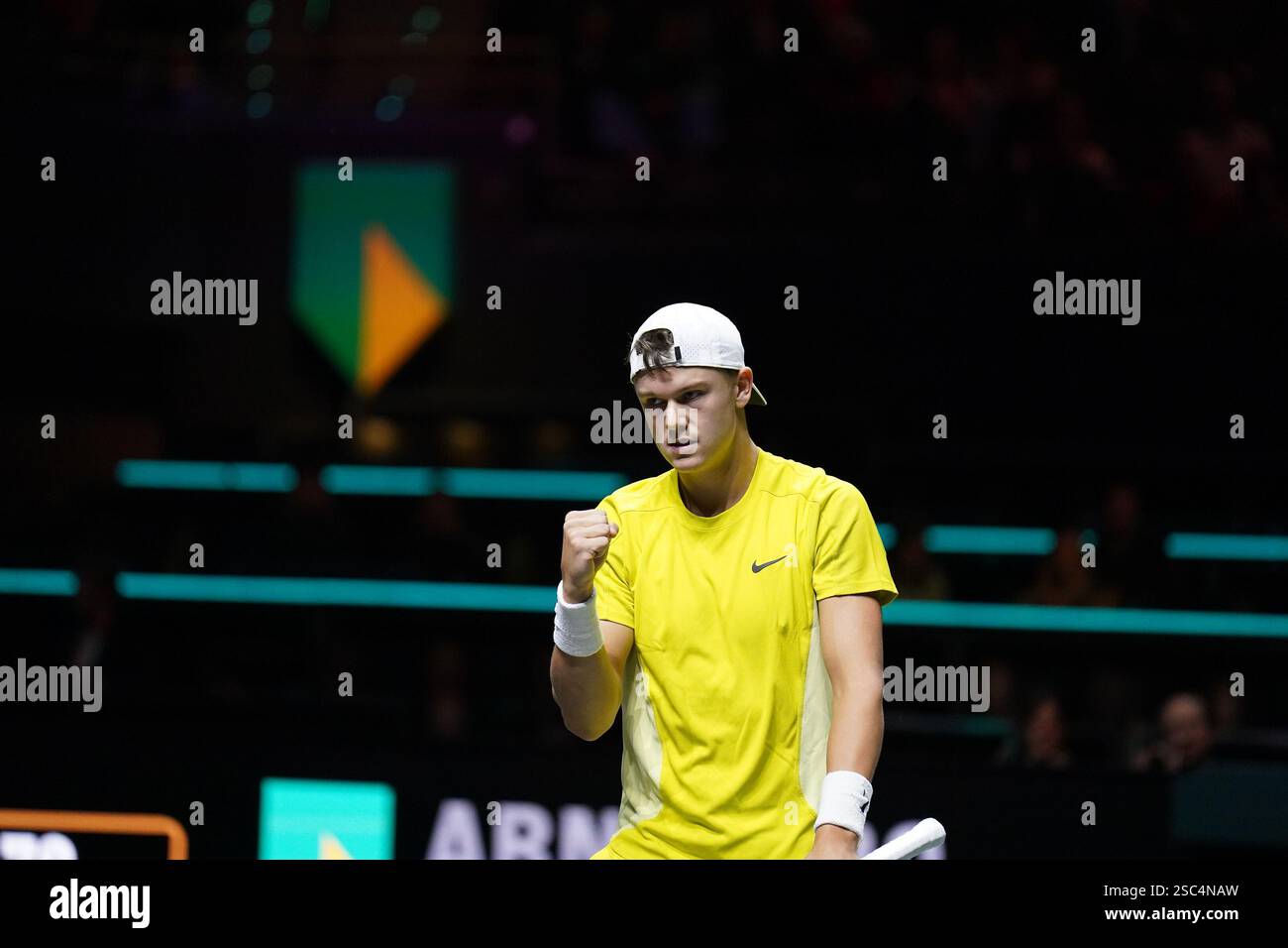 Rotterdam, Netherlands. 04th Feb, 2025. ROTTERDAM, NETHERLANDS - FEBRUARY 4: Holger Rune of ...