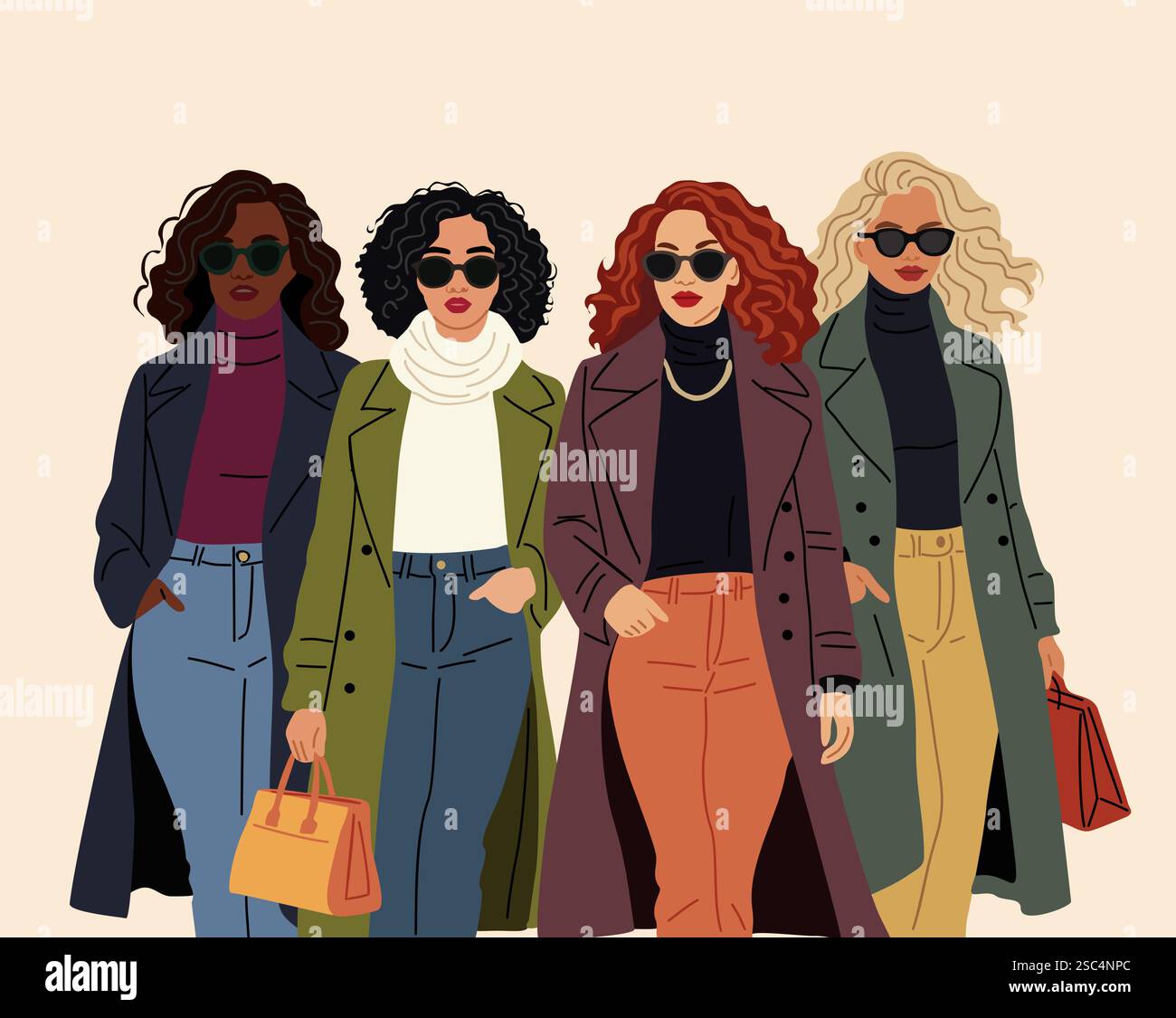 Elegant women clothes in Stock Vector Images - Alamy