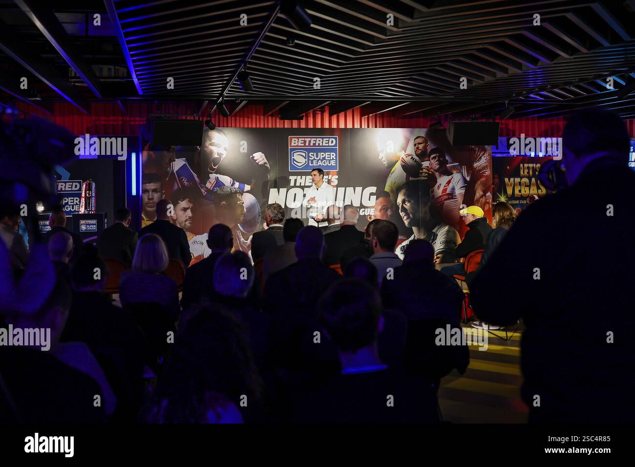 Brian Carney sky presenter hosts the 2025 Betfred Super League season ...