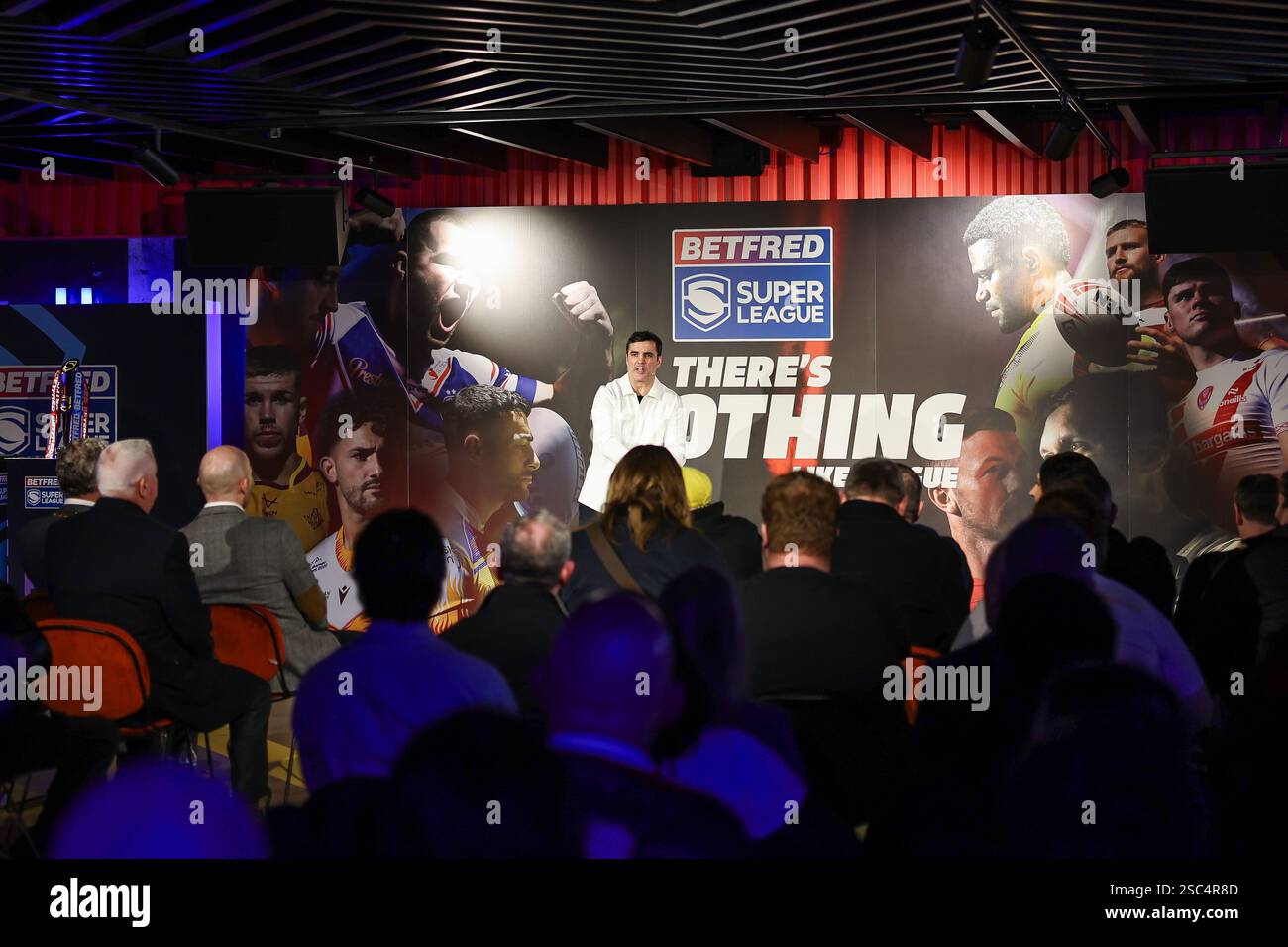 Brian Carney sky presenter hosts the 2025 Betfred Super League season ...