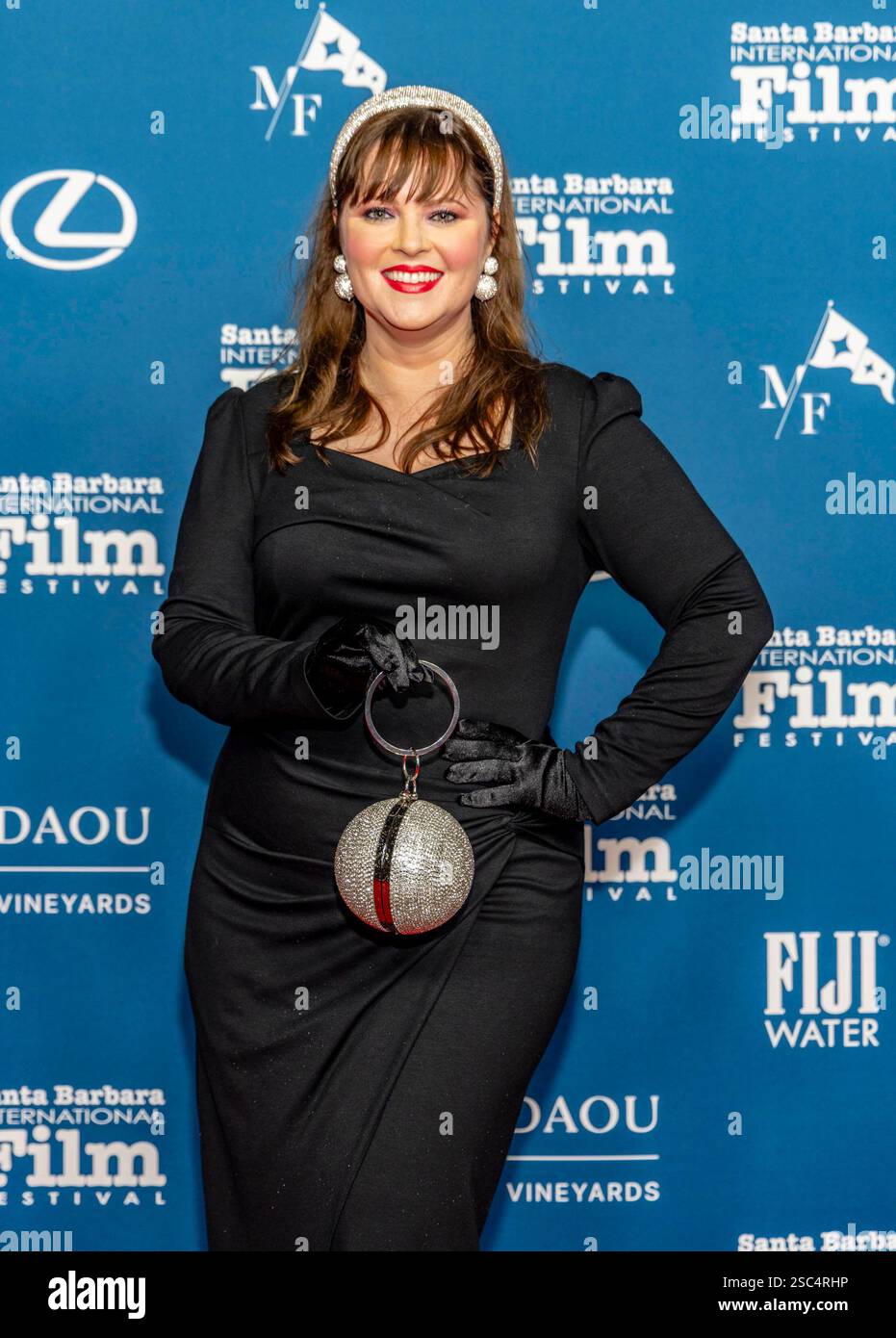 Darla Bea arrives at the 40th Santa Barbara International Film Festival ...