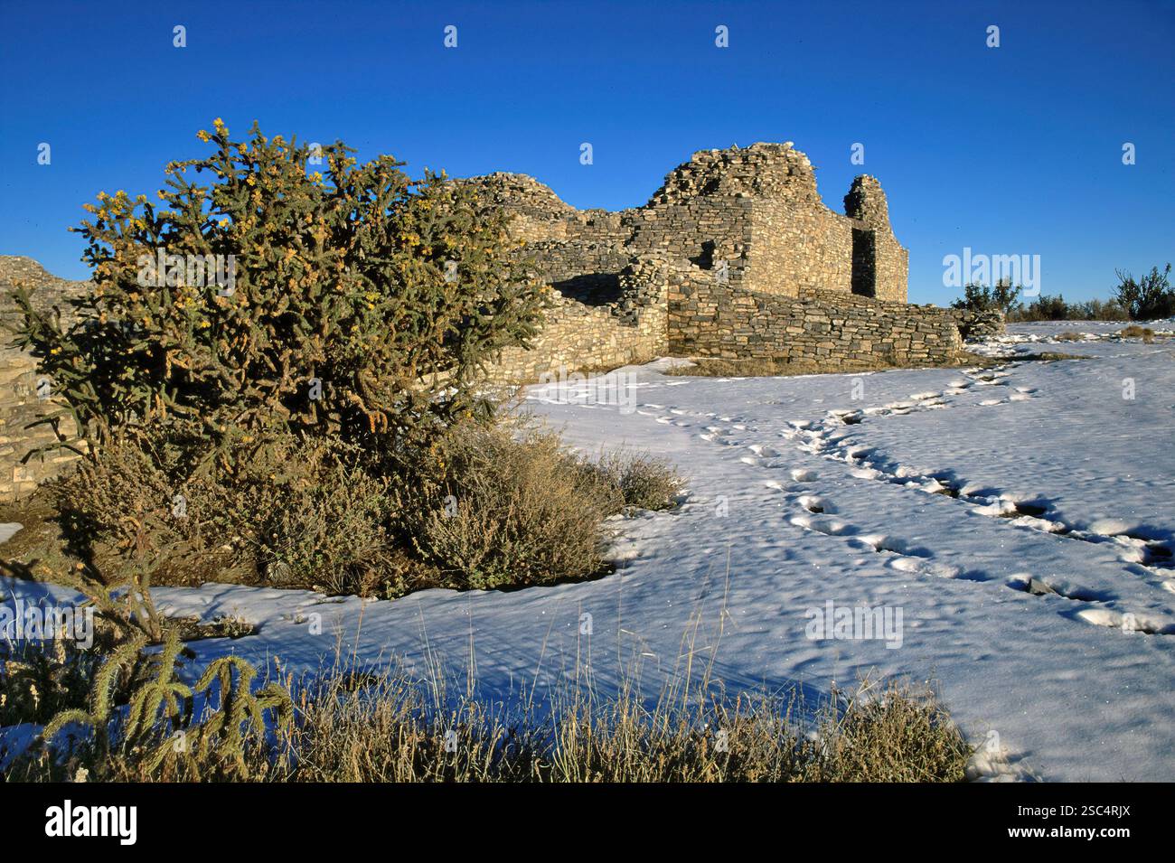 Mission ruins at Salinas Pueblo Missions National Monument, Gran ...