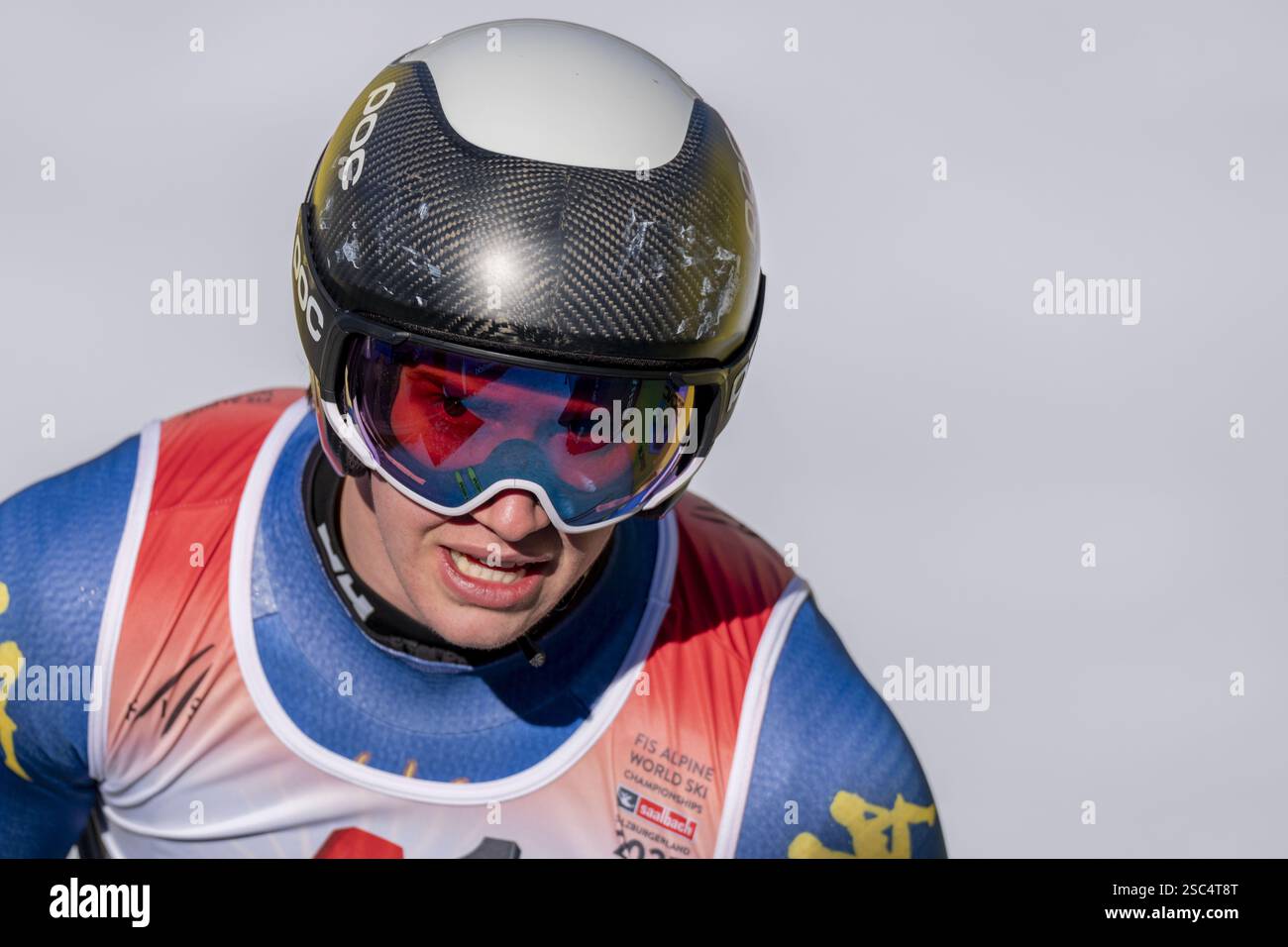 SAALBACH, AUSTRIA - FEBRUARY 5: Nicolas Quintero of Argentina during ...