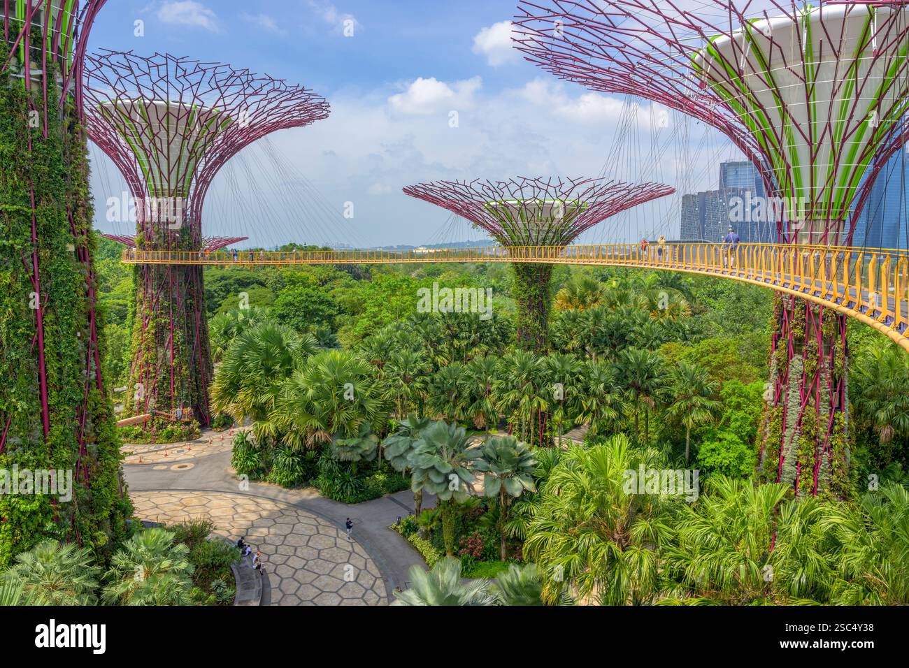 The ingenious vertical gardens of Supertree Grove in Singapore's ...
