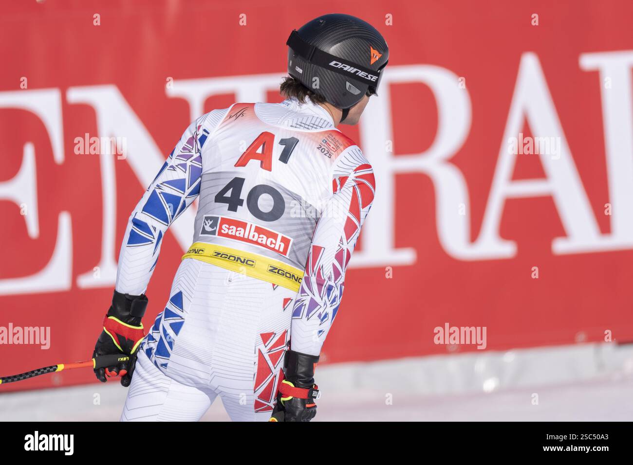SAALBACH, AUSTRIA - FEBRUARY 5: Henrik Von Appen of Chile during the ...
