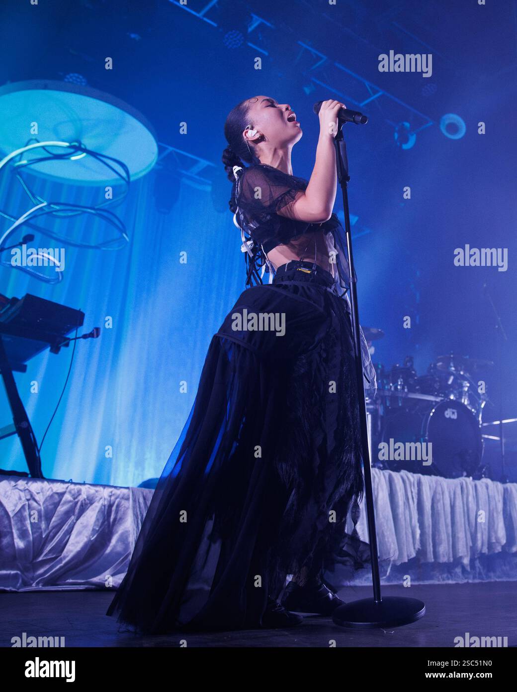 Barcelona, Spain. 2nd December, 2024. Griff (Sarah Faith Griffiths ...