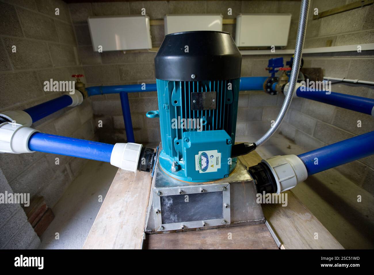 Howell Williams generates 12.2 KW from his hydro system which is fed ...