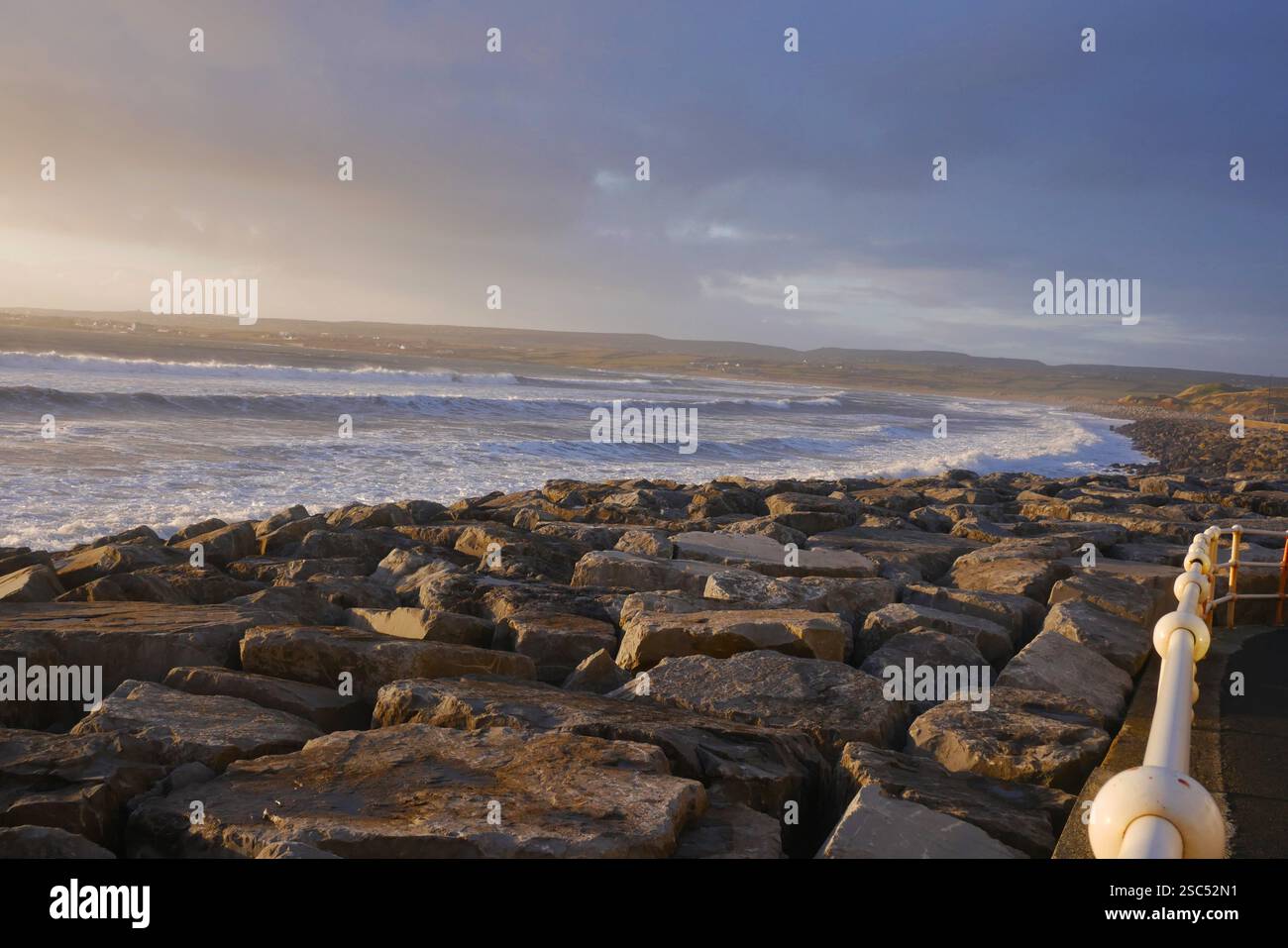 The rugged coast of Lahinch in county Clare Ireland Stock Photo - Alamy