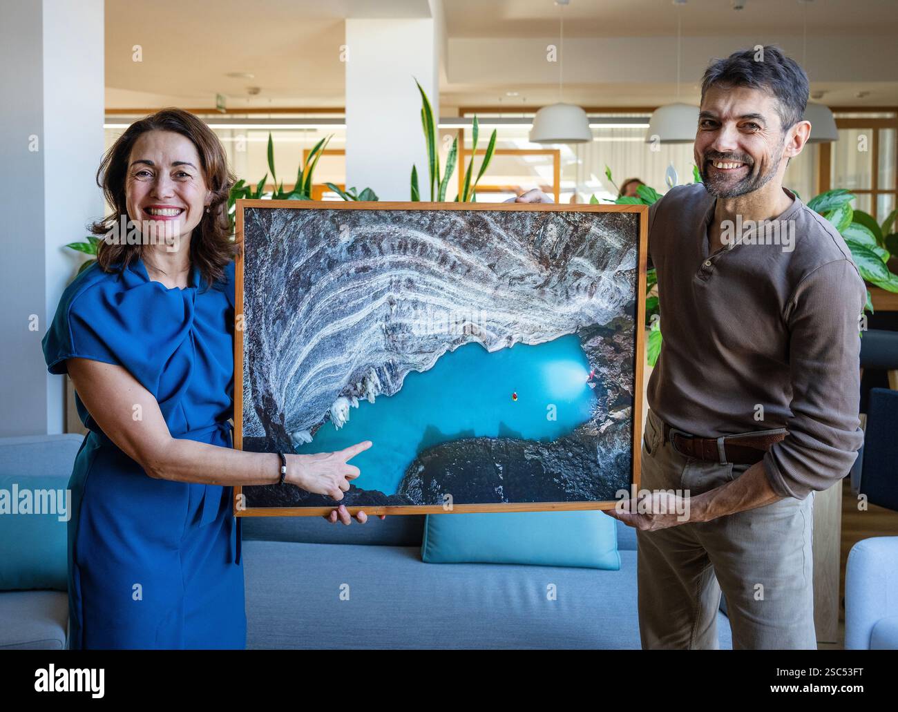 The Neuron Foundation Director Monika Vondrakova, left, and the Neuron ...