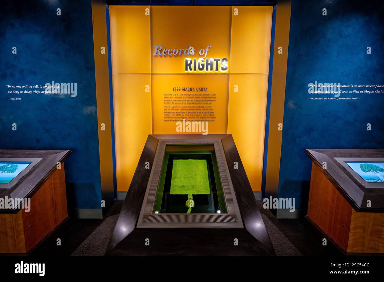 WASHINGTON DC, United States — The 1297 Magna Carta, one of only four ...