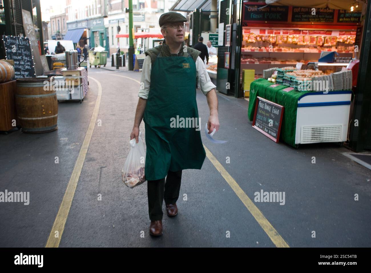 Farmer on walkway in hi-res stock photography and images - Alamy