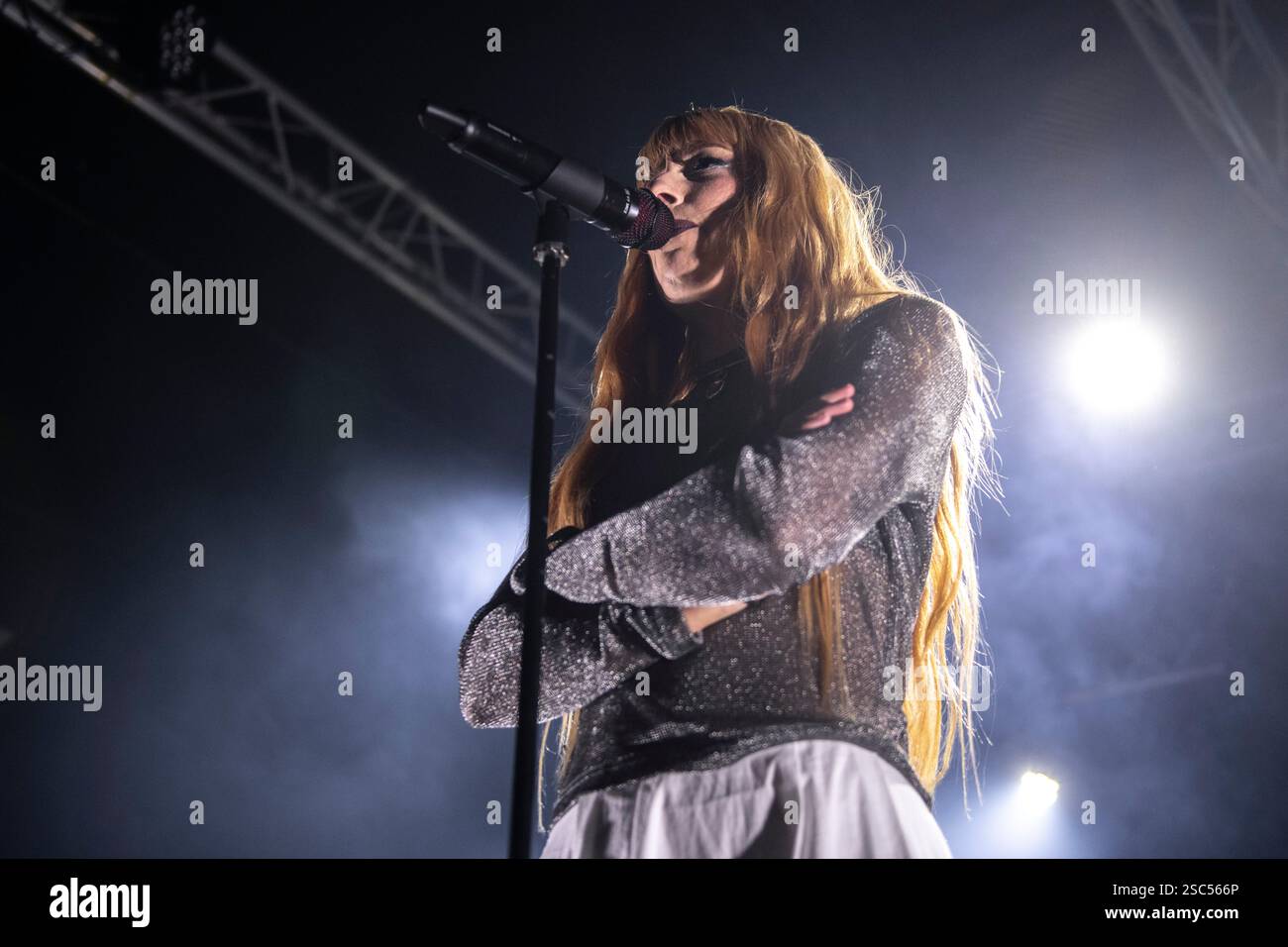Chica Sobresalto performing at Razzmatazz 2, Barcelona 10 Jan 2025 ...