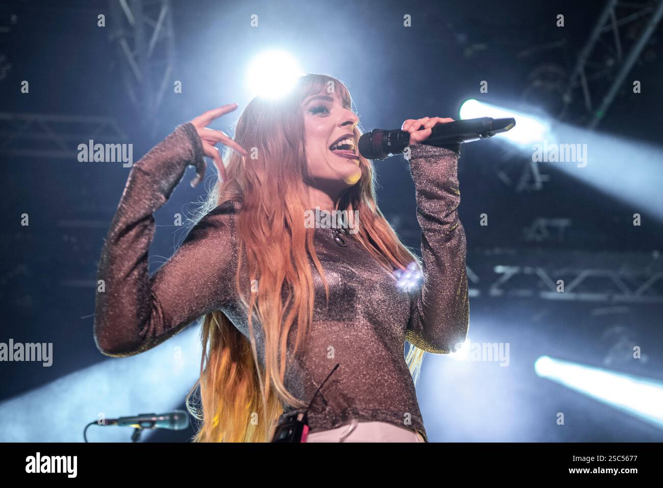 Chica Sobresalto performing at Razzmatazz 2, Barcelona 10 Jan 2025 ...