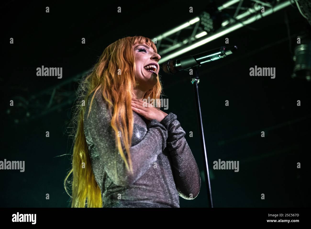 Chica Sobresalto performing at Razzmatazz 2, Barcelona 10 Jan 2025 ...