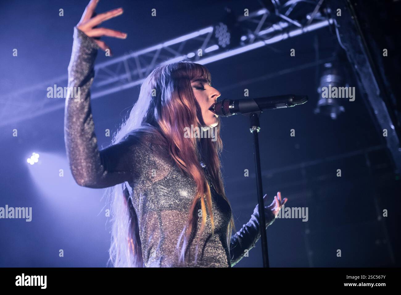 Chica Sobresalto performing at Razzmatazz 2, Barcelona 10 Jan 2025 ...