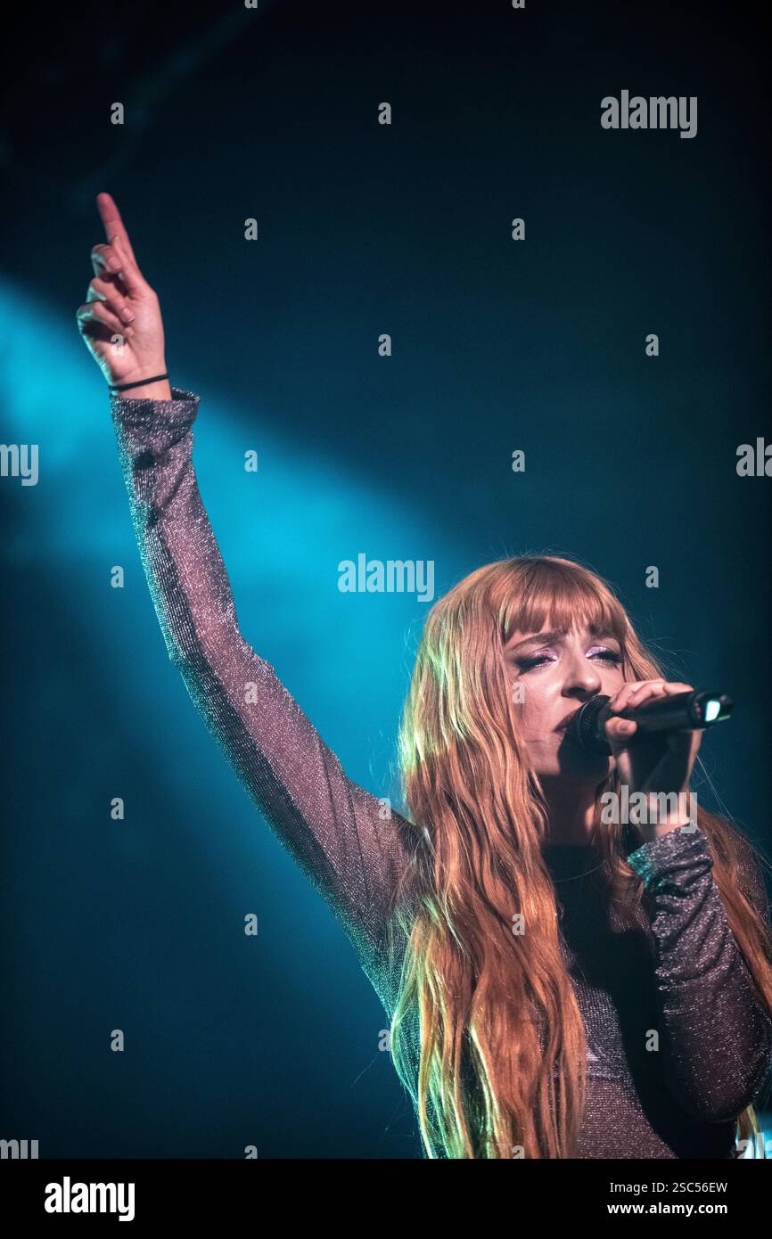 Chica Sobresalto performing at Razzmatazz 2, Barcelona 10 Jan 2025 ...