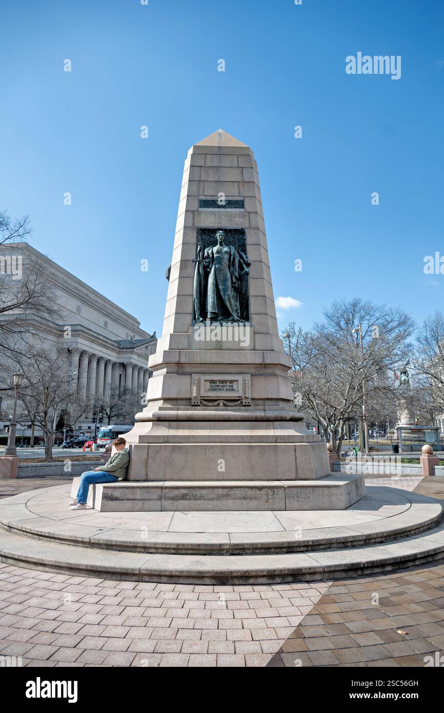 WASHINGTON DC — The Stephenson Grand Army of the Republic Memorial ...