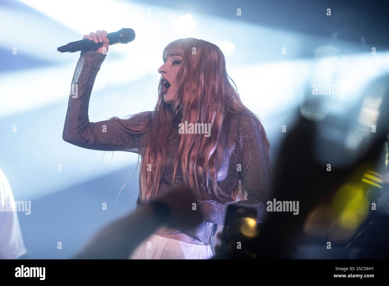 Chica Sobresalto performing at Razzmatazz 2, Barcelona 10 Jan 2025 ...