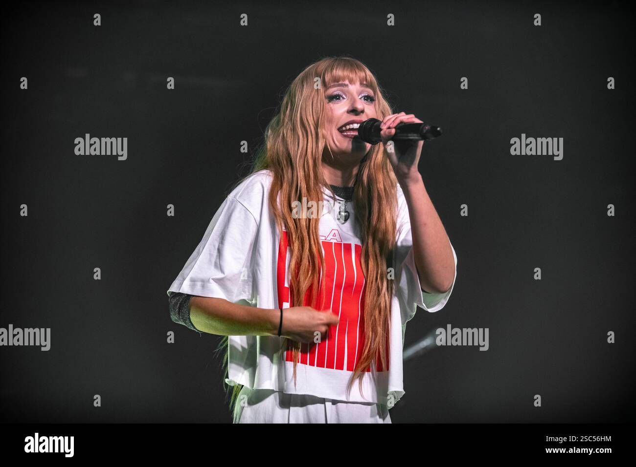 Chica Sobresalto performing at Razzmatazz 2, Barcelona 10 Jan 2025 ...