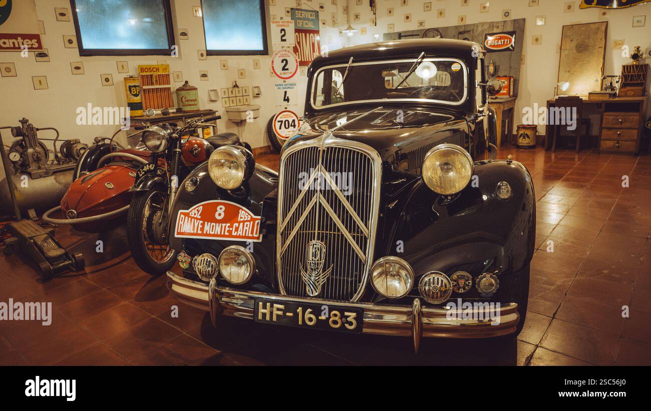Vintage Car, Museu do Caramulo, Portugal Stock Photo - Alamy