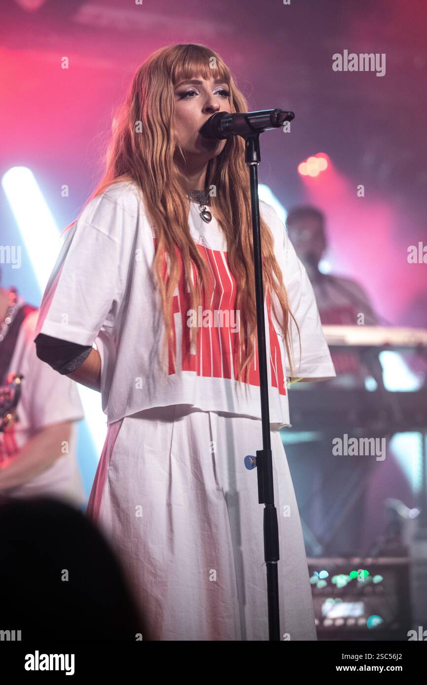 Chica Sobresalto performing at Razzmatazz 2, Barcelona 10 Jan 2025 ...