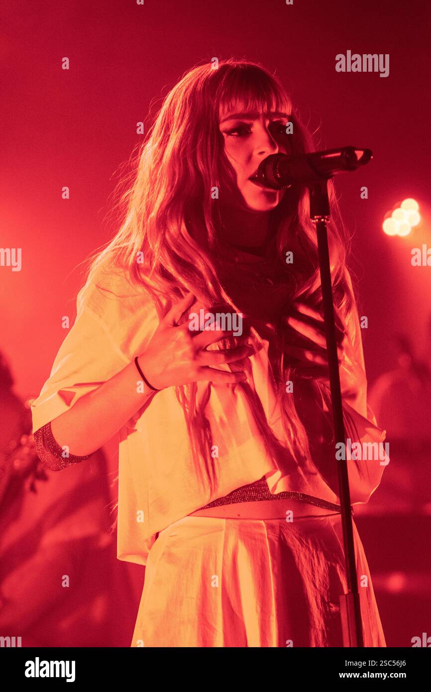 Chica Sobresalto performing at Razzmatazz 2, Barcelona 10 Jan 2025 ...