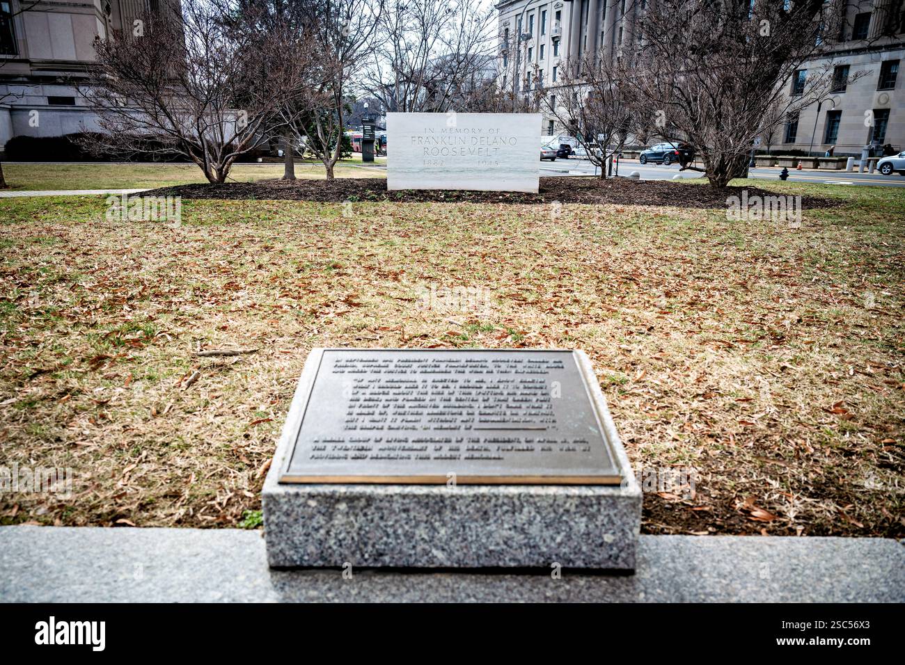 Fdr memorial block hi-res stock photography and images - Alamy