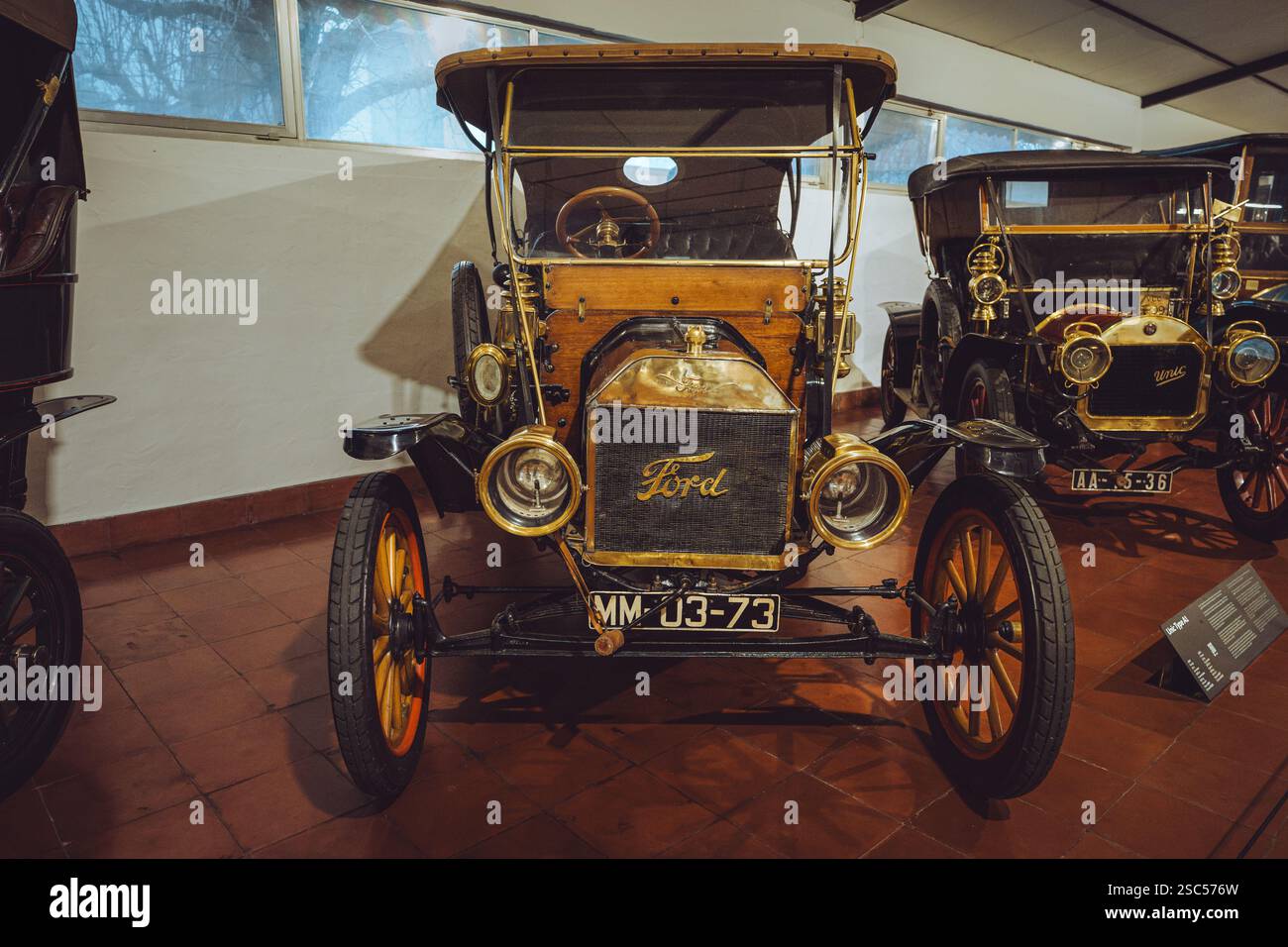 Vintage Car, Museu do Caramulo, Portugal Stock Photo - Alamy