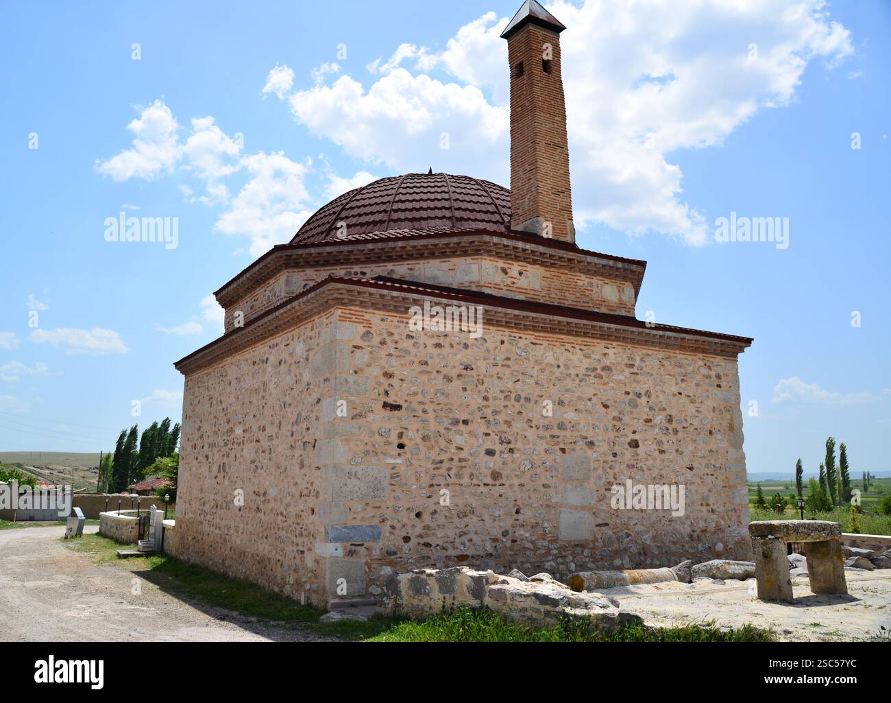Uryan Baba Tomb, located in Eskişehir, Turkey, was built in the 15th ...