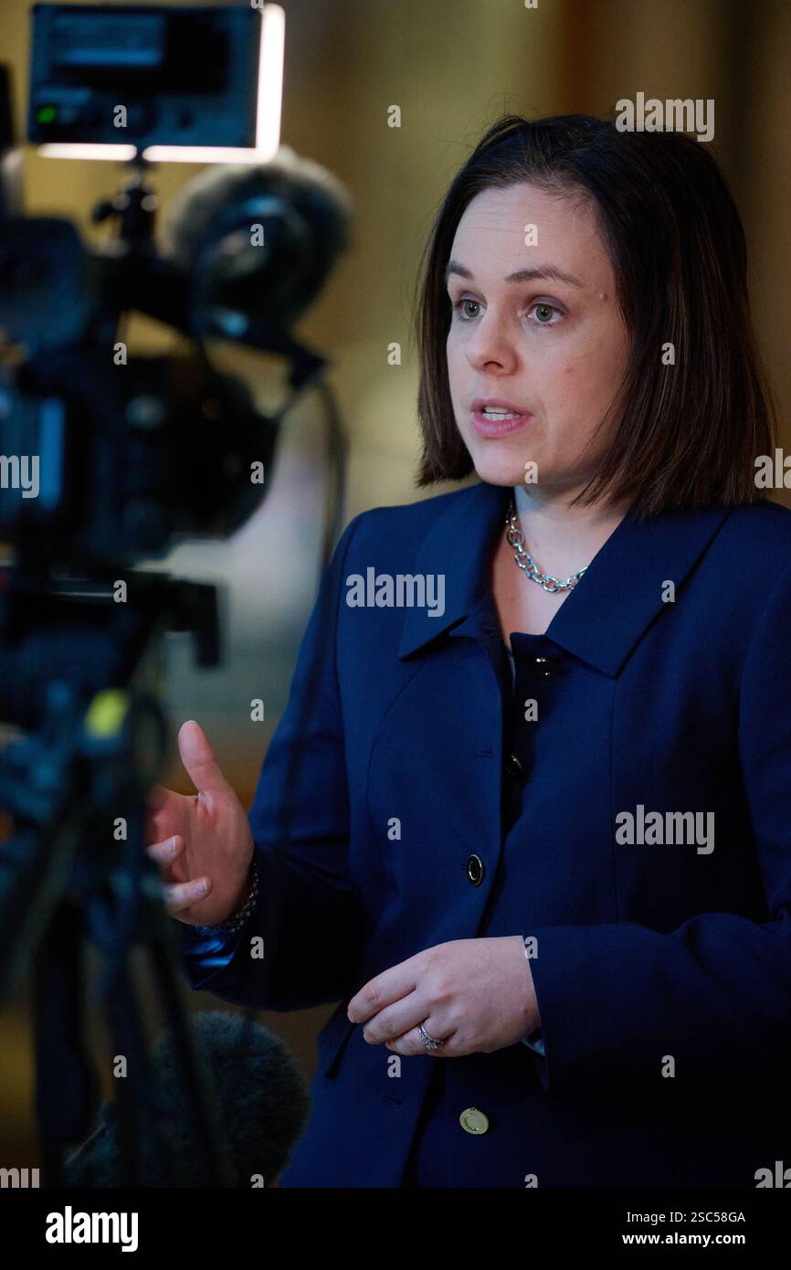 Edinburgh Scotland, UK 05 February 2025. Deputy First Minister and ...