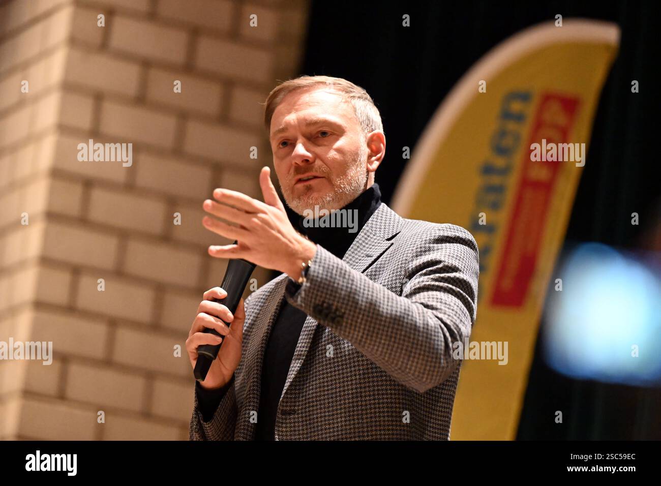 Offenburg, Germany. 05th Feb, 2025. Christian Lindner, Federal Chairman ...