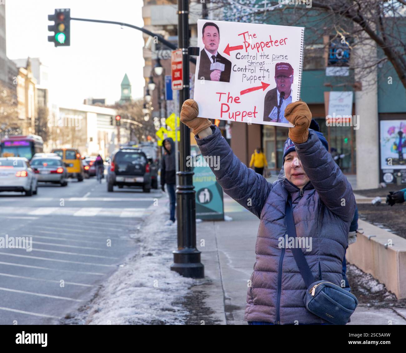 Musk trump agenda hi-res stock photography and images - Alamy