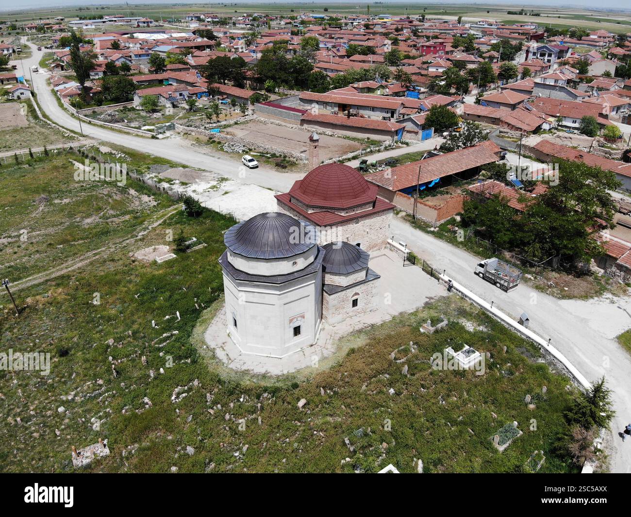 Uryan Baba Tomb, located in Eskişehir, Turkey, was built in the 15th ...