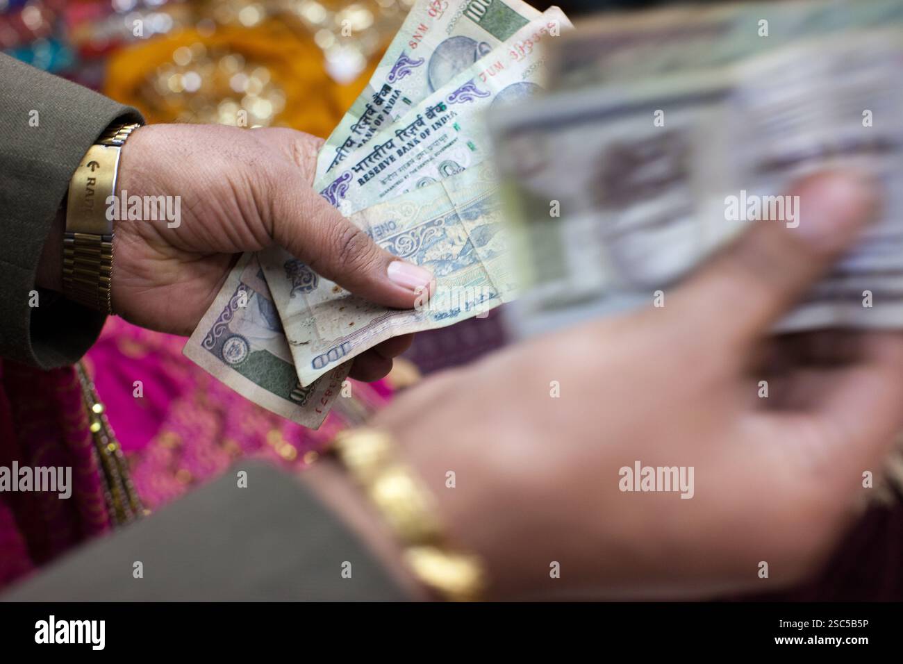 Indian currency note rupee hi-res stock photography and images - Alamy