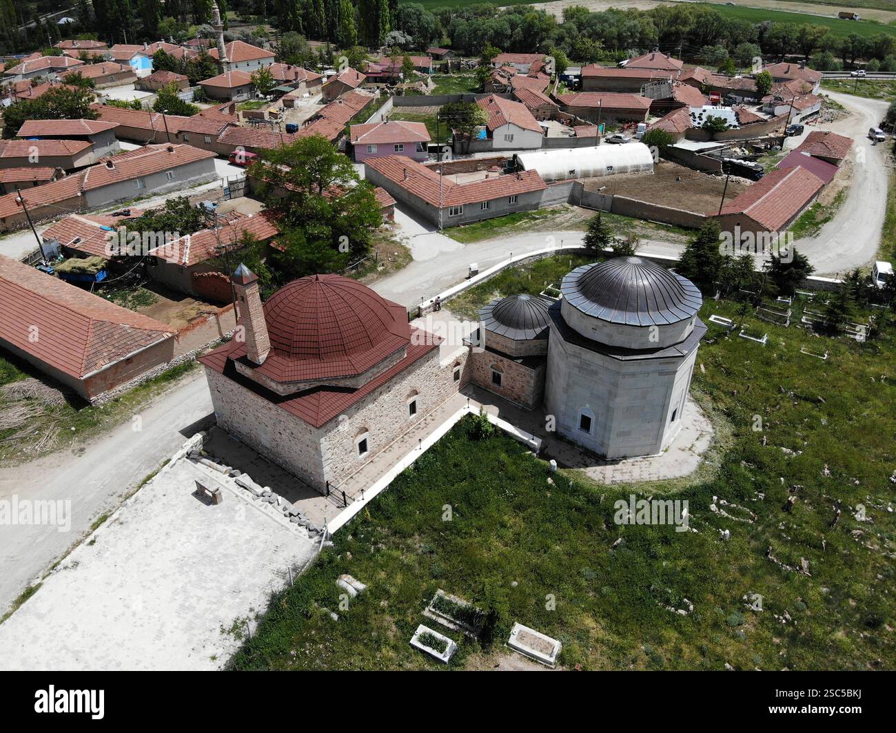 Uryan Baba Tomb, located in Eskişehir, Turkey, was built in the 15th ...