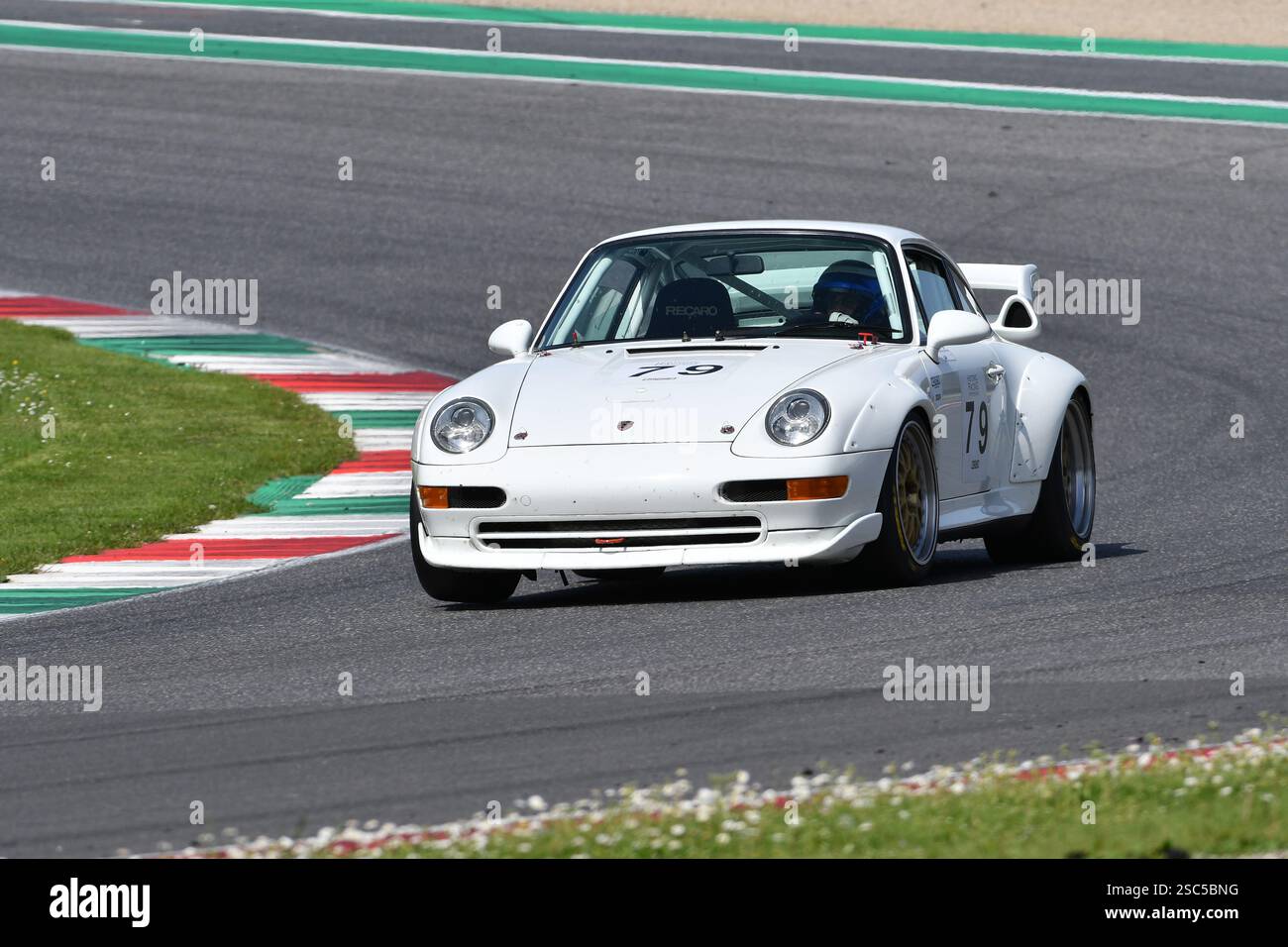 Scarperia, 5 April 2024: Porsche 993 GT2 year 1995 in action during ...