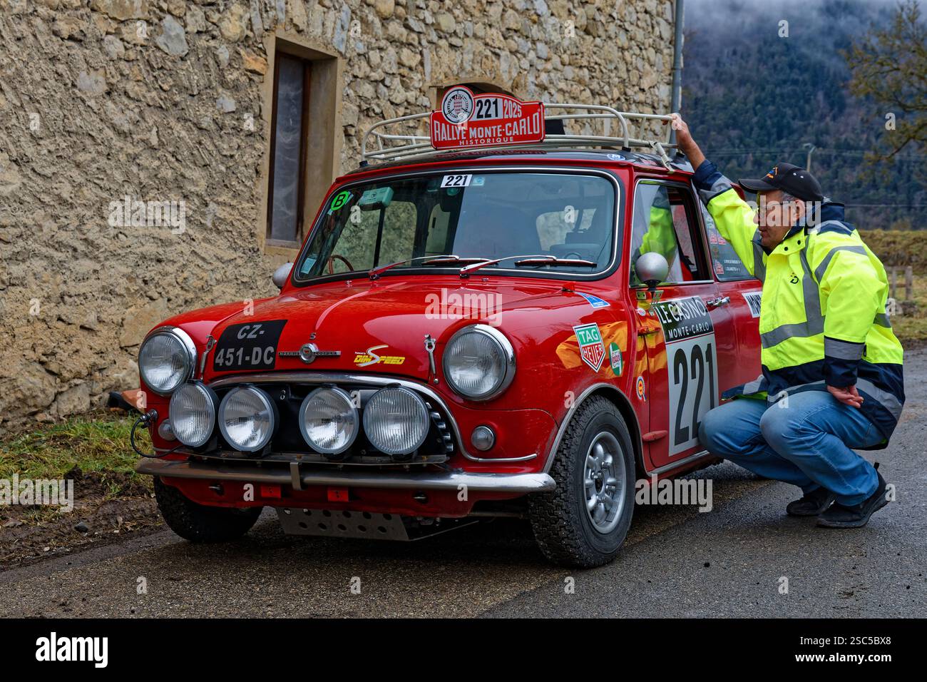 CLELLES, FRANCE, February 1, 2025 : Year after year, Rallye Monte-Carlo Historique continues to ...
