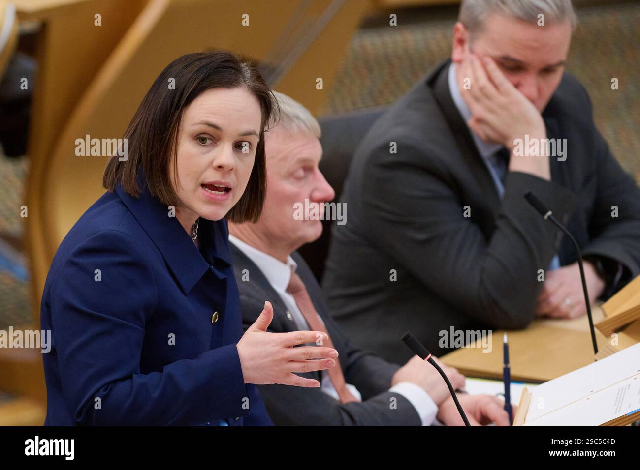 Edinburgh Scotland, UK 05 February 2025. Deputy First Minister and ...