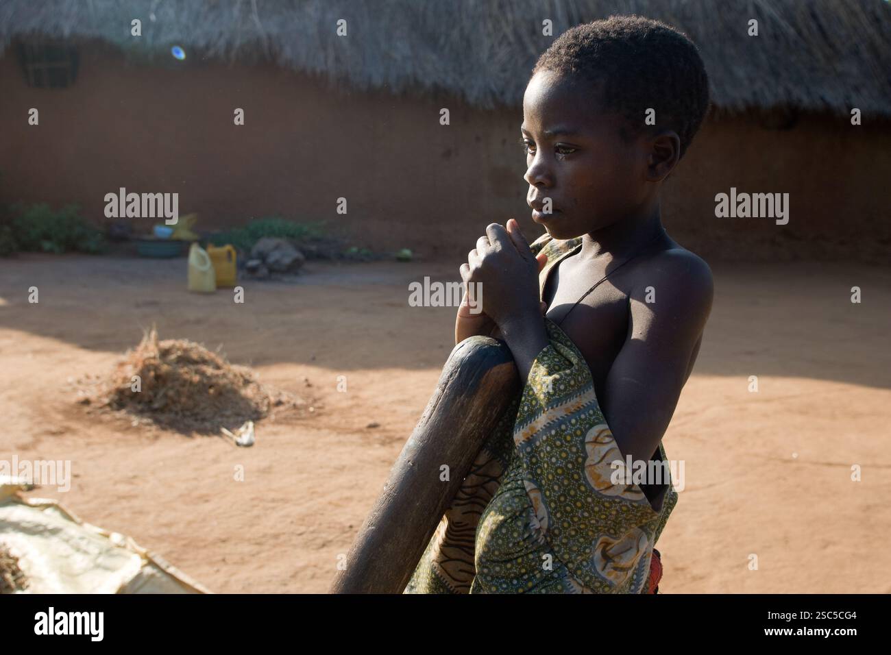MGWELO VILLAGE, IDODI DIVISION, IRINGA, TANZANIA, May 2008: Rosa Wilson ...
