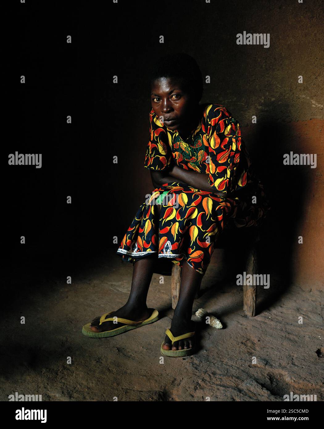 MAKEFU VILLAGE, IDODI DIVISION, IRINGA TANZANIA, May 2008: Scola Msemwa ...