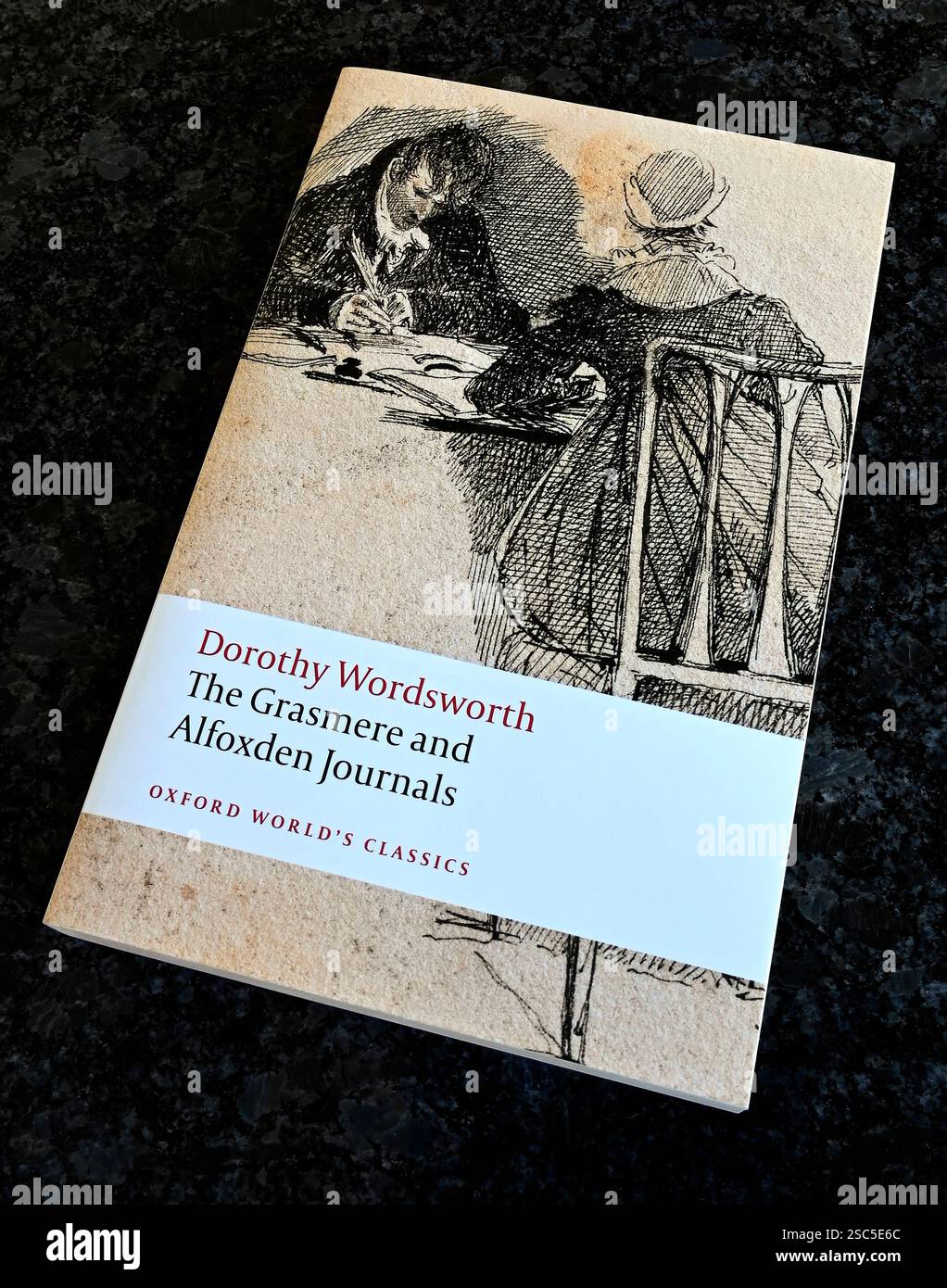 Book cover. "The Grasmere and Alfoxden Journals" by Dorothy Wordsworth ...