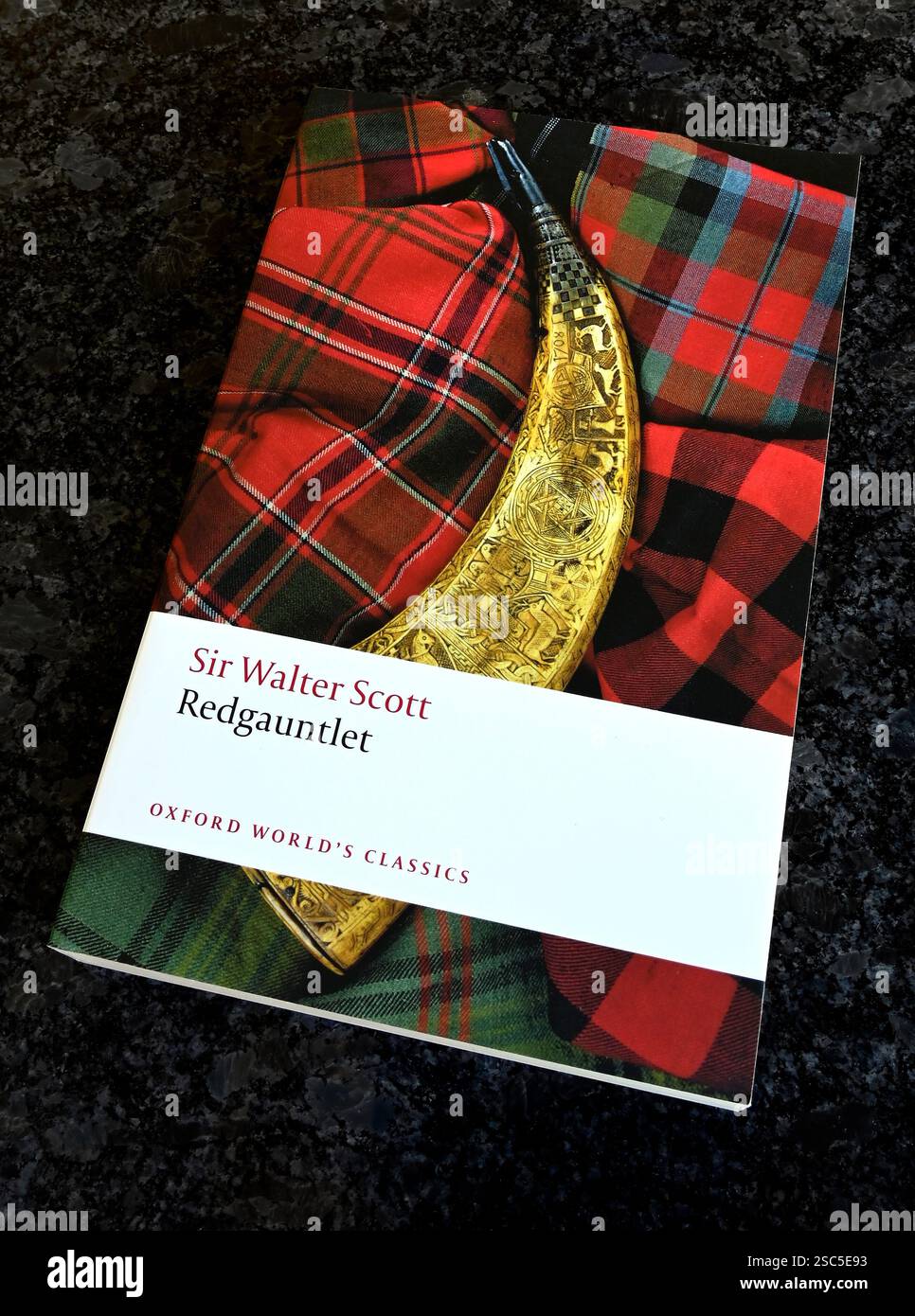Book cover. "Redgauntlet" by Sir Walter Scott Stock Photo - Alamy
